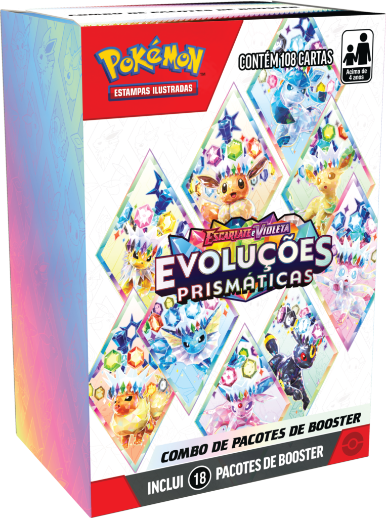 Evoluções Prismáticas: Nova Coleção de Pokémon TCG é anunciada